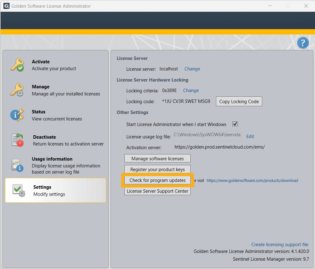 Update the License Manager and License Administrator on your license ...