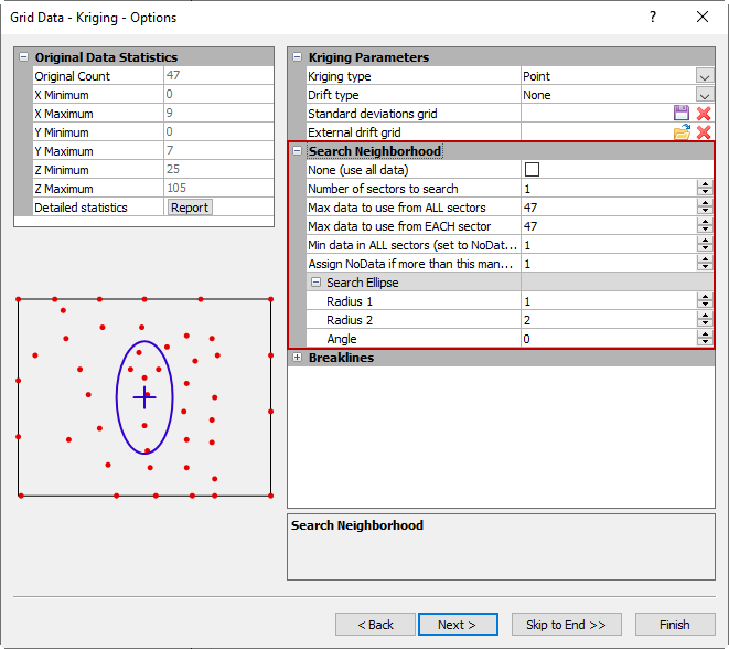 Restrict grid results to a specific area in Surfer – Golden Software ...