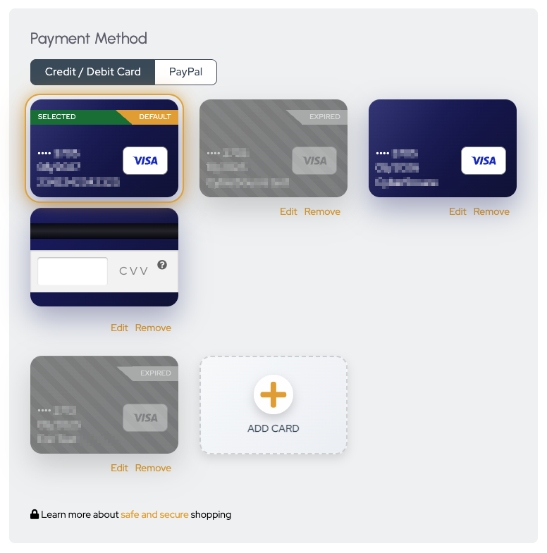 How do I add, update, or delete my credit/debit card on file? – Golden ...