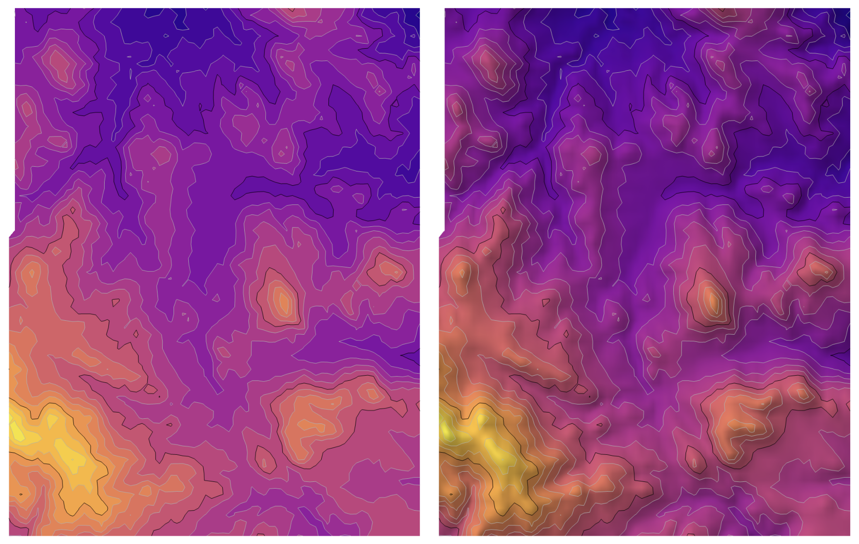 Create a map with 3D shading in Surfer – Golden Software Support